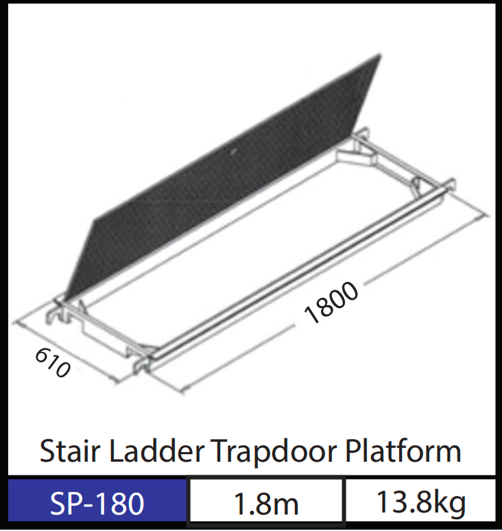 Platform Stair Ladder Trapdoor - STG Industrials Pte Ltd