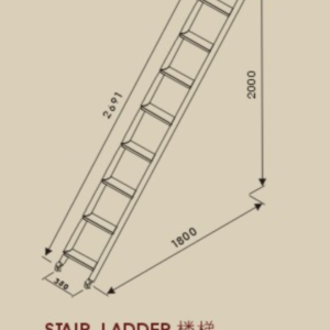 Platform Stair Ladder Trapdoor - STG Industrials Pte Ltd