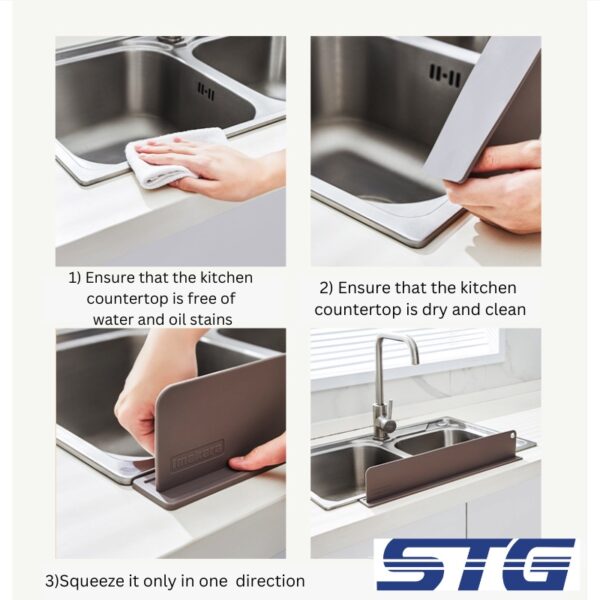 [SG Local Seller] Anti Splash Water Guard for Bathroom Kitchen Sink ...